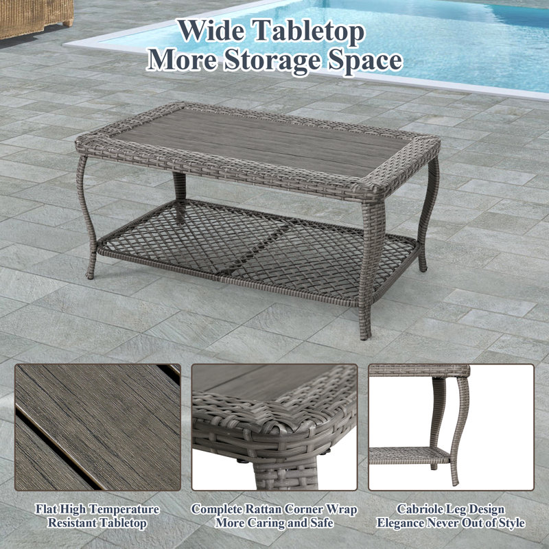 August Grove® Annkatrin 6 Piece Complete Patio Set with Cushions | Wayfair